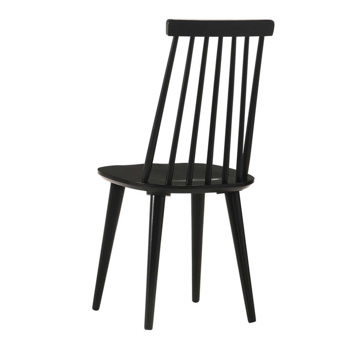 Laurel Foundry Modern Farmhouse Delphina Solid Wood Slat Back Side
